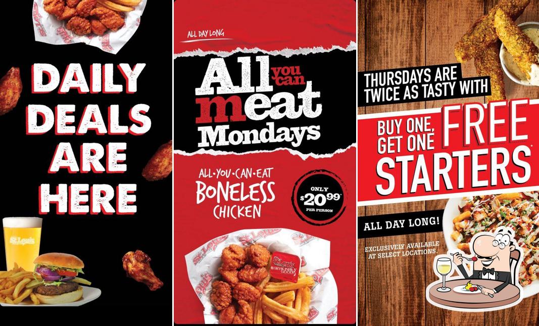 St. Louis Bar & Grill, Winnipeg - Restaurant menu, prices and reviews
