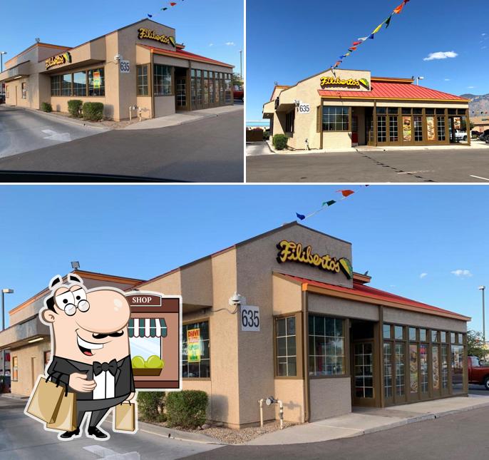 Filiberto’s Mexican Food, 635 E Wetmore Rd in Tucson - Restaurant menu ...