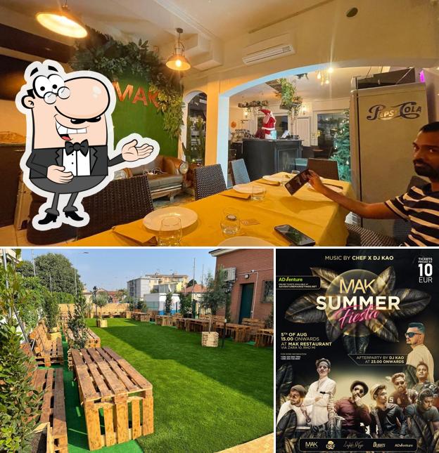 MAK Bar & Restaurant, Rho - Restaurantspeisekarten und Bewertungen