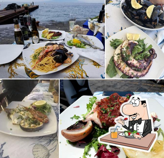 Porta Marina Seafood restaurant, Sorrento, Via Marina Grande ...