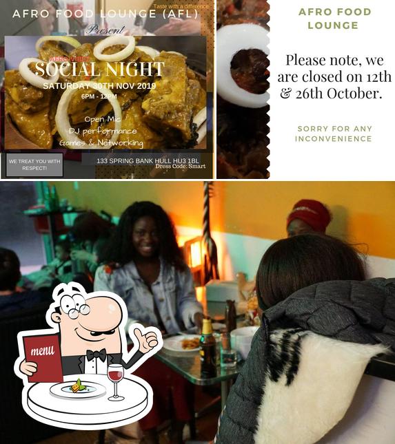 Afro Food Lounge, Hull - Restaurant menu, prices and reviews