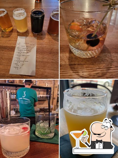 Three Bridges Distillery & Taproom in Midland - Restaurant menu and reviews