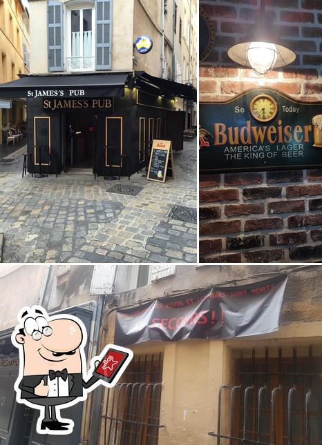 St James pub, Aix-en-Provence - Restaurant menu, prices and reviews
