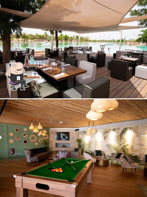 Beach Mama Marrakech restaurant, Marrakesch, Les Jardins de l’Atlas KM ...
