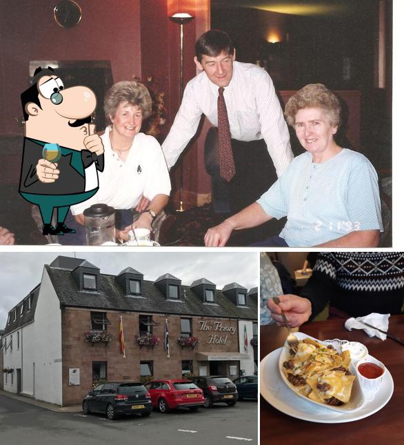 The Priory Hotel in Beauly - Restaurant menu and reviews