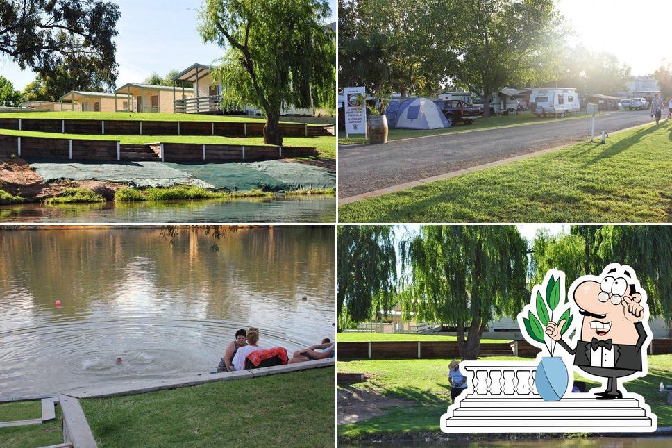 Euston Riverfront Caravan Park & Cafe in Euston