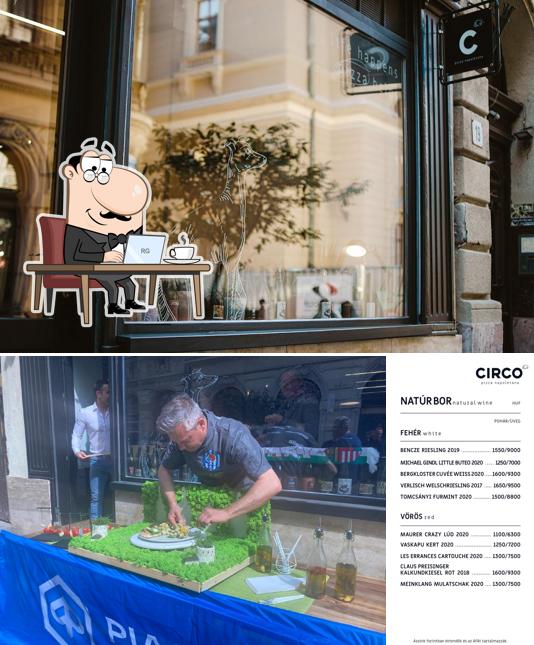 Circo Pizza, Budapest, Opera - Restaurant menu, prices and reviews