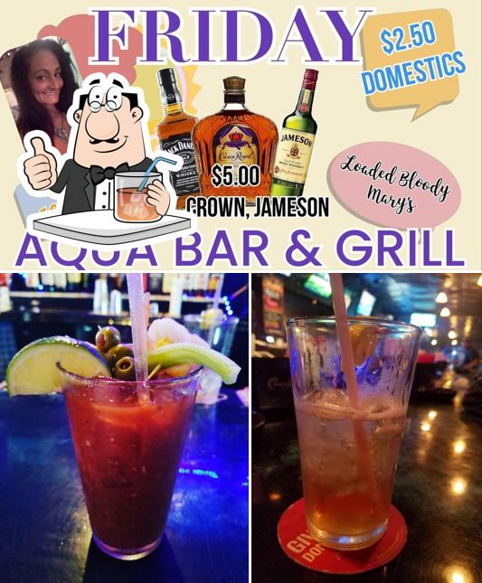Aqua Bar & Grill, Spring Hill - Restaurant menu, prices and reviews