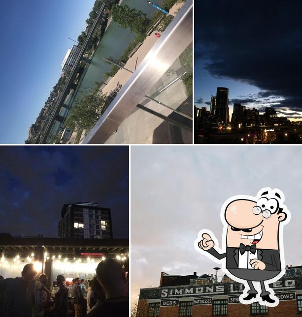rooftop bar @ SIMMONS in Calgary - Restaurant menu and reviews