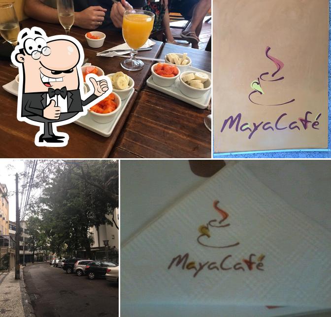 Maya Café, Rio de Janeiro, Rua Professor Ortiz Monteiro - Menu do ...