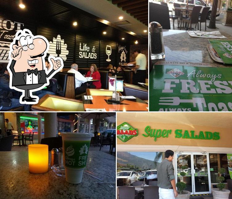 Super Salads restaurant, Monterrey, Av Eugenio Garza Sada 3720 ...