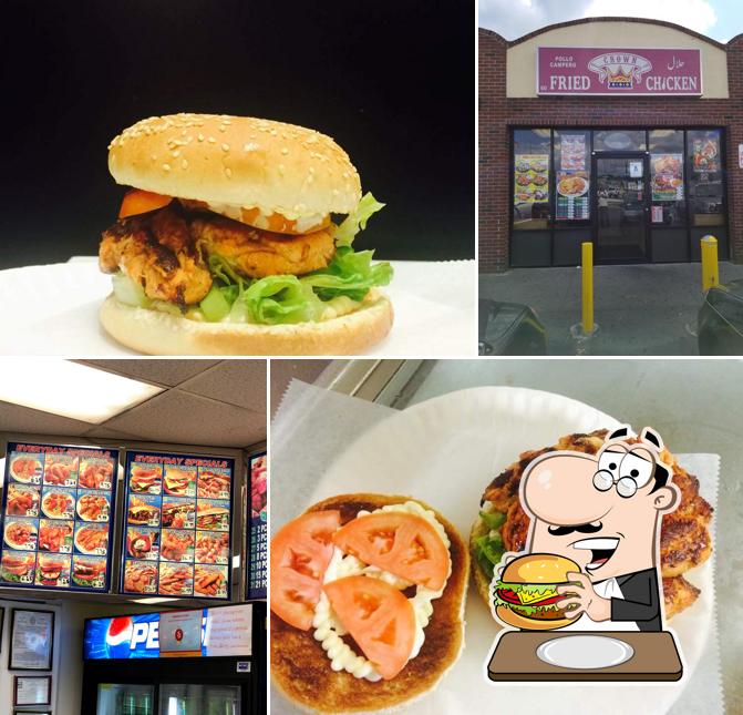Crown Fried Chicken, 60 Market Square in Lynn - Restaurant menu and reviews
