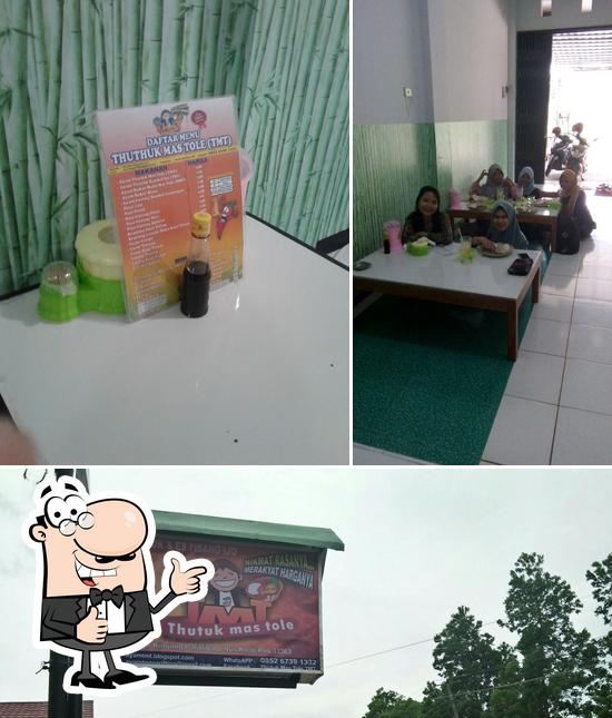 Ayam Thutuk Mas Tole (TMT) & Es Pisang Ijo restaurant, Indonesia ...