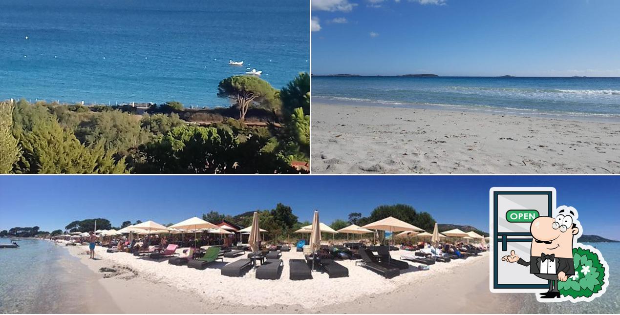 Playa Baggia restaurant, Porto-Vecchio, Place de Palombaggia Lieut dit ...