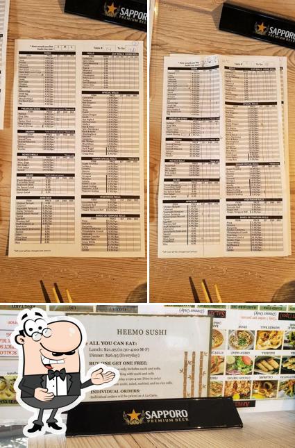 Heemo sushi in Orange - Restaurant menu and reviews