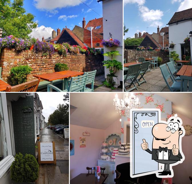 The Courtyard Tea Rooms, New Alresford - Restaurant menu, prices and ...