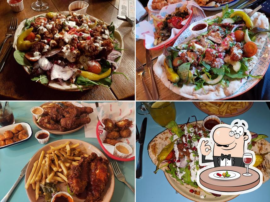 Yard & Coop Manchester in Manchester - Restaurant menu and reviews
