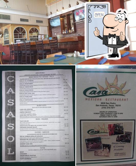 Casa Sol Mexican Restaurant, 9938 San Pedro Ave in San Antonio ...