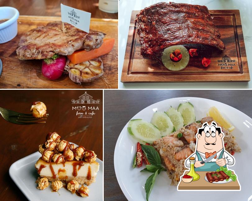 มอม้า ฟาร์ม&คาเฟ่ - MooMaa Farm&Cafe, Tha Muang - Menú del restaurante ...