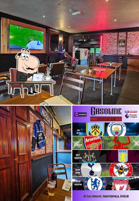 Gasoline American Bar, Chesterfield - Restaurant menu, prices and reviews