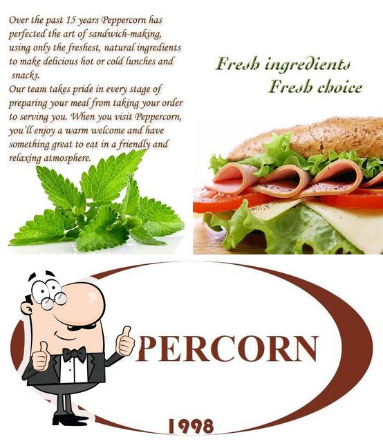 Menu of peppercorn fast food, London, 14 Empire Way - reviews and ratings