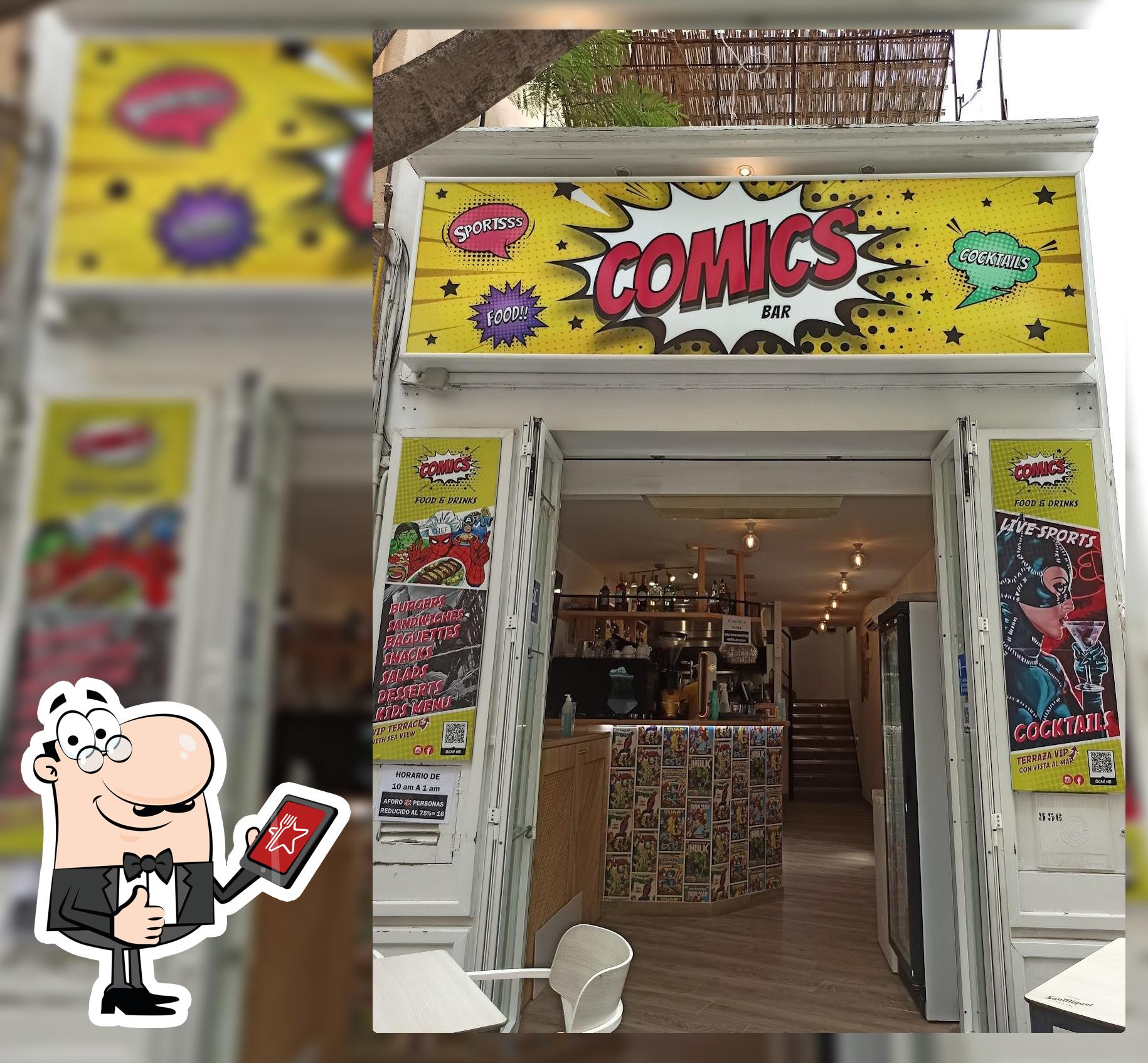 Comics bar, Puerto de Alcudia - Carta del restaurante y opiniones