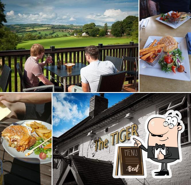 The Tiger Inn in Turnditch - British restaurant menu and reviews