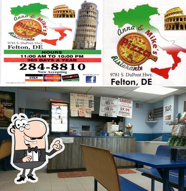 Anna & Mike's Pizza, Felton - Restaurant menu, prices and reviews