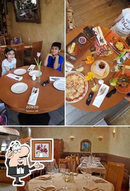 Zonzo Restaurant in London - Restaurant menu and reviews