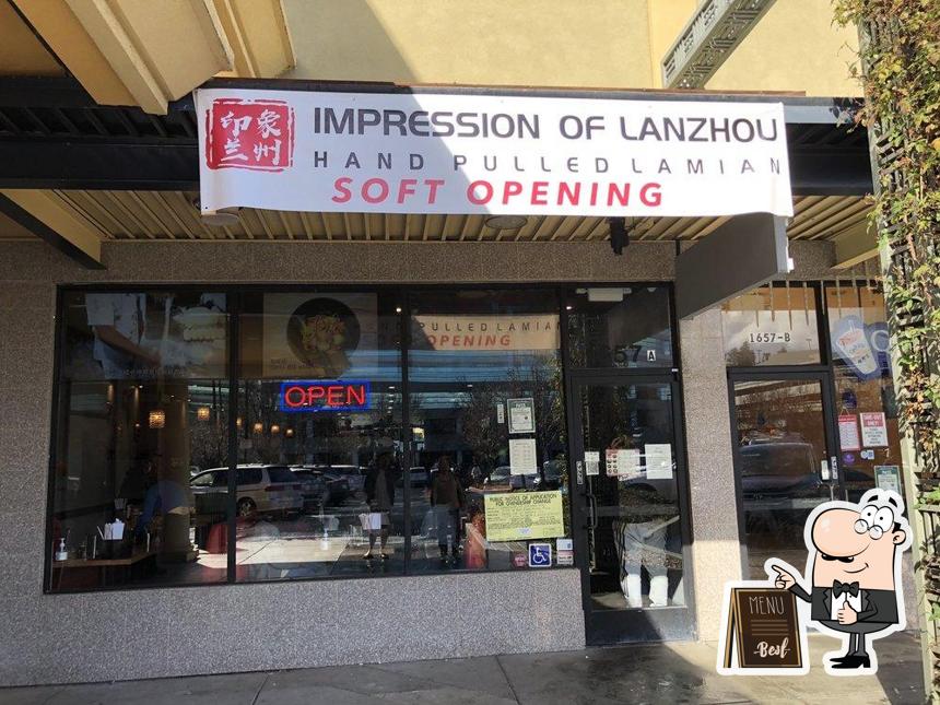 Restaurante Impression of Lanzhou, Concord - Carta del restaurante y ...