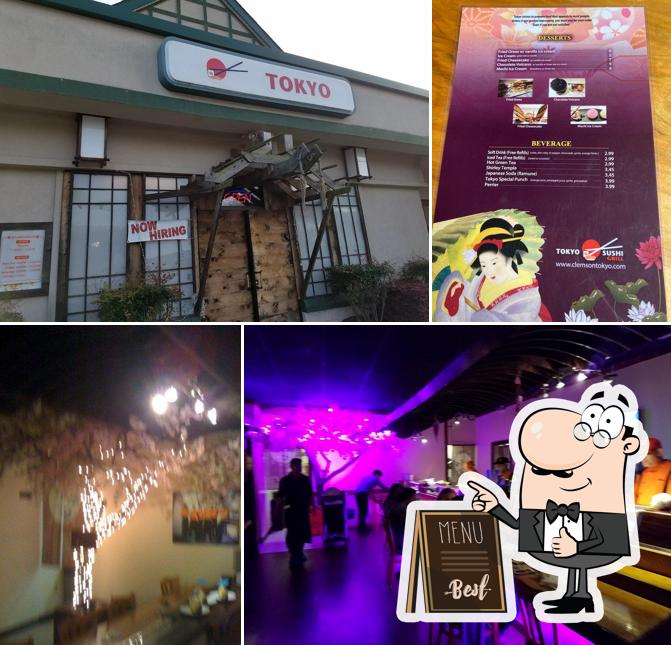 Tokyo Japanese Restaurant in Clemson - Restaurant menu and reviews