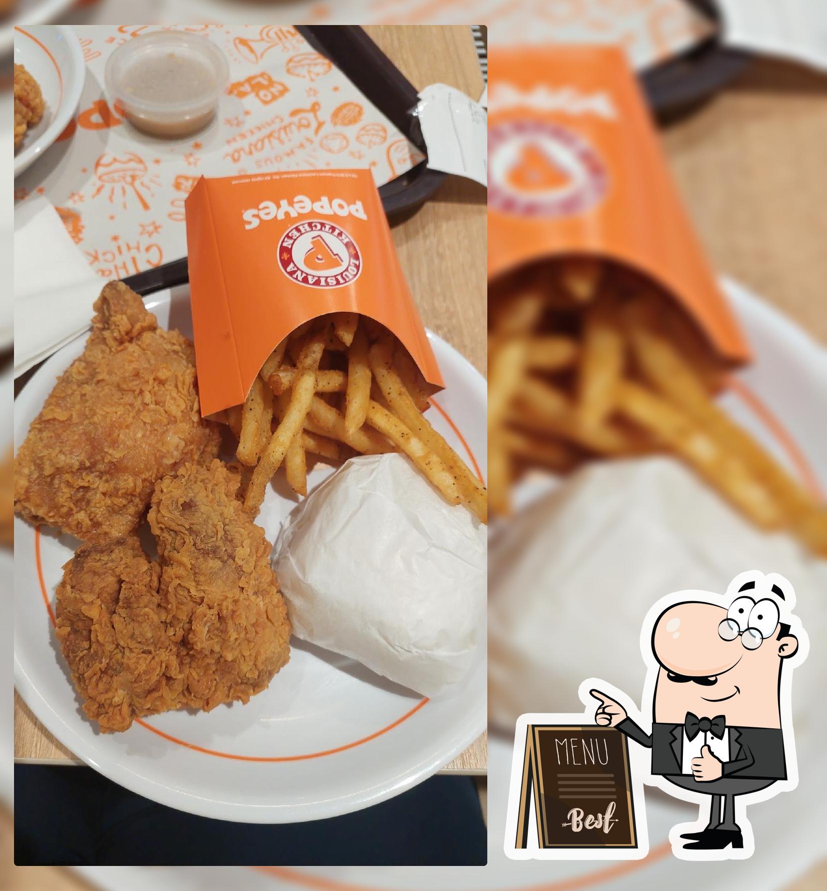Popeyes SM City Santa Mesa restaurant, Quezon City - Restaurant menu ...