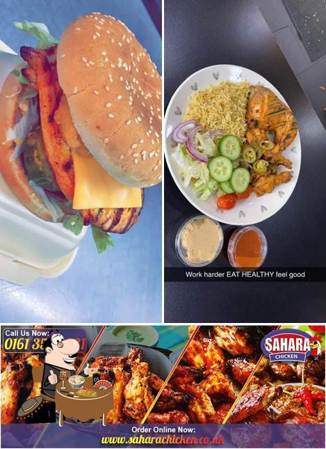 Sahara chicken fried and grilled in Ashton-under-Lyne - Restaurant menu ...