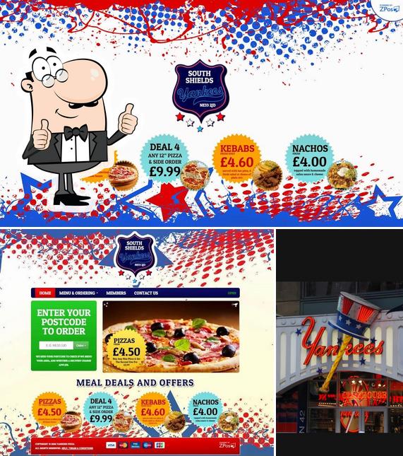 Yankees Pizza, 70 Ocean Rd in South Shields - Restaurant menu and reviews