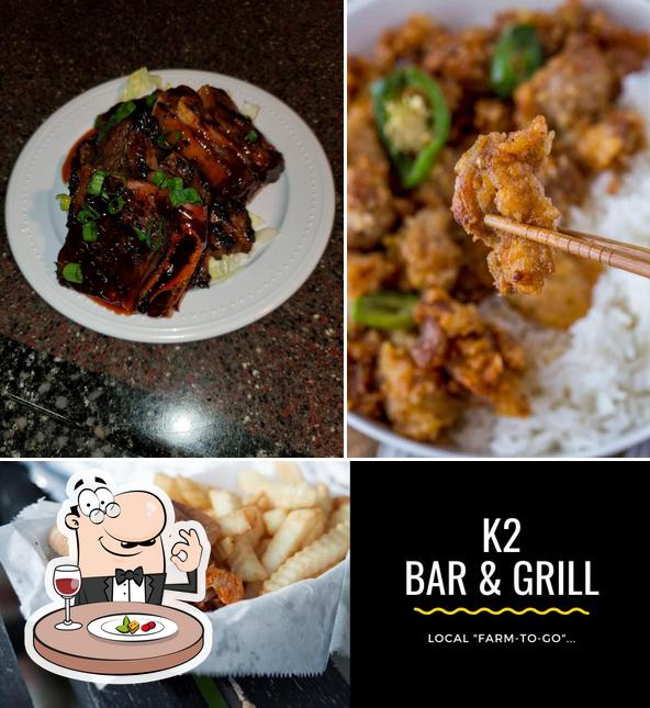K2 Bar and Grill Maui in Wailuku - Restaurant menu