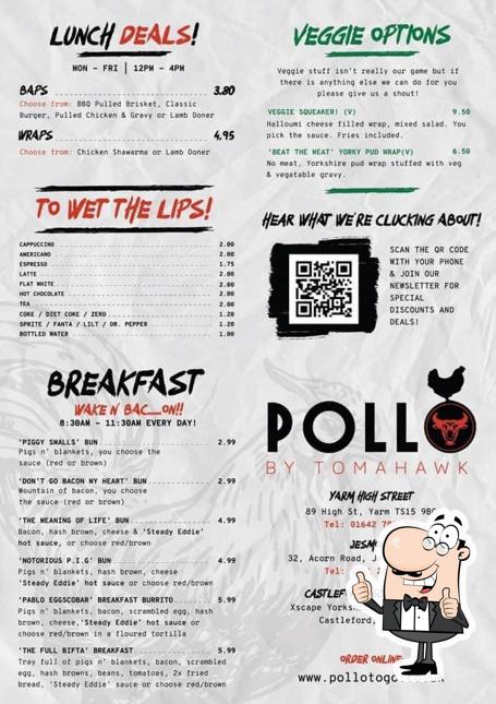 Pollo by Tomahawk - Yarm in Yarm - Restaurant reviews