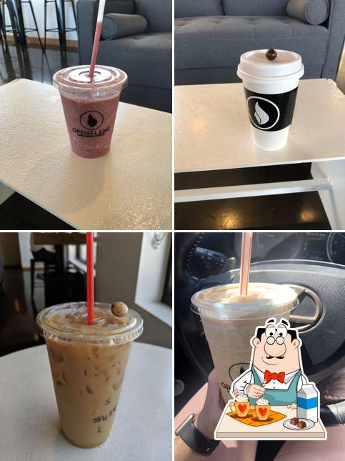 Open Flame Coffee Company + Roastery in Midwest City - Restaurant menu ...