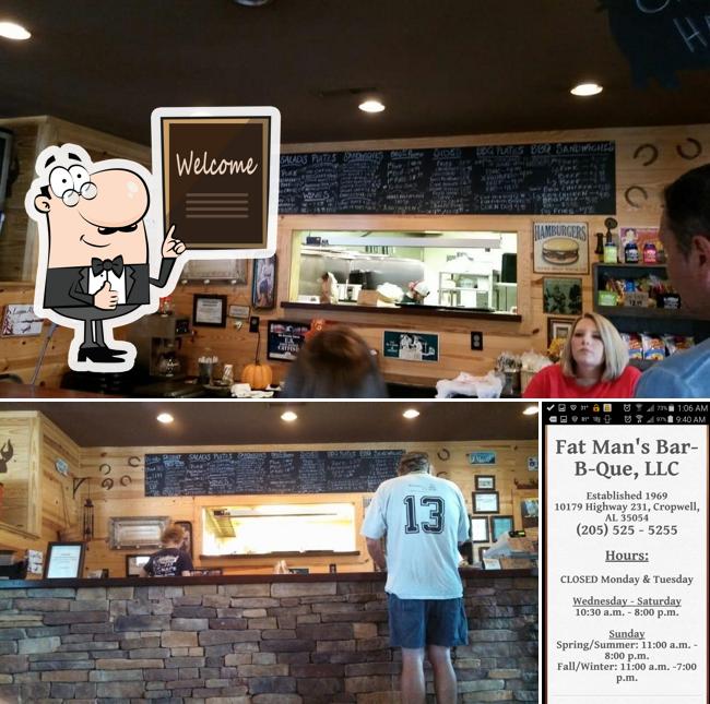 Fat Man's Bar B Que, 10179 Old US Hwy 231 in Pell City - Restaurant ...