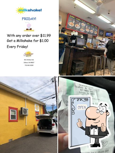 Sunshine Grill in Edison - Restaurant menu and reviews