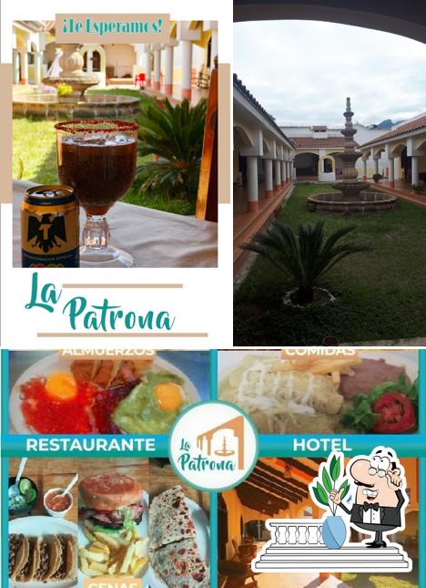 La Patrona Restaurante & Hotel, Bustamante - Menú del restaurante ...