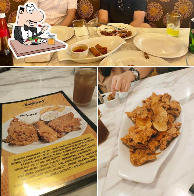 Sunburst Fried Chicken Base Line Center, Cebu City - Restaurant menu ...