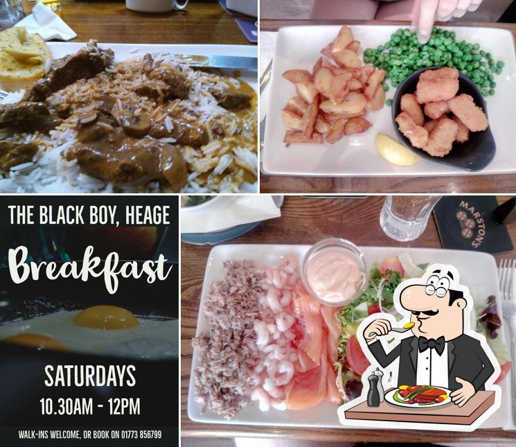 Black Boy Inn, Heage in Heage - Restaurant menu and reviews