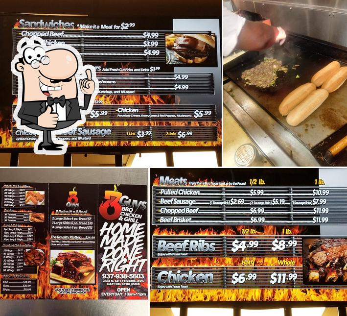 3 Guys BBQ & Broasted Chicken, Dayton - Restaurant menu, prices and reviews