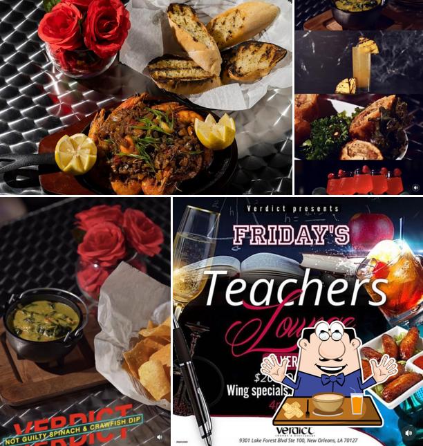 The Verdict Lounge & Restaurant, New Orleans - Restaurant menu, prices ...