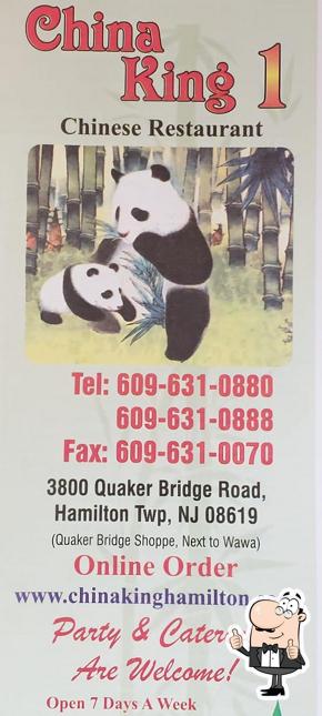 China King Chinese Restaurant, 3800 Quakerbridge Rd in Hamilton ...