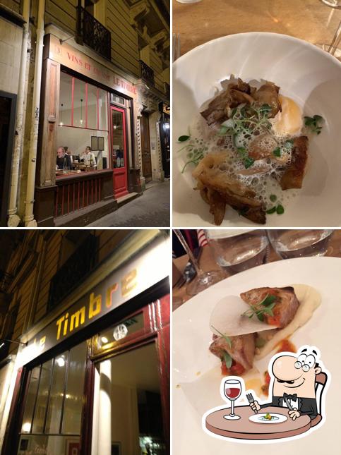Le Timbre, Paris - Restaurant menu, prices and reviews