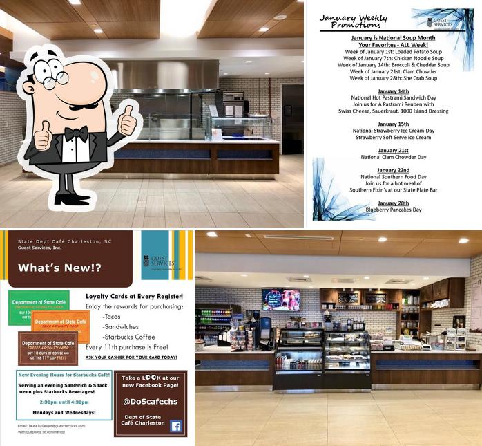 Dept. Of State Café in Charleston, North Charleston - Restaurant menu ...