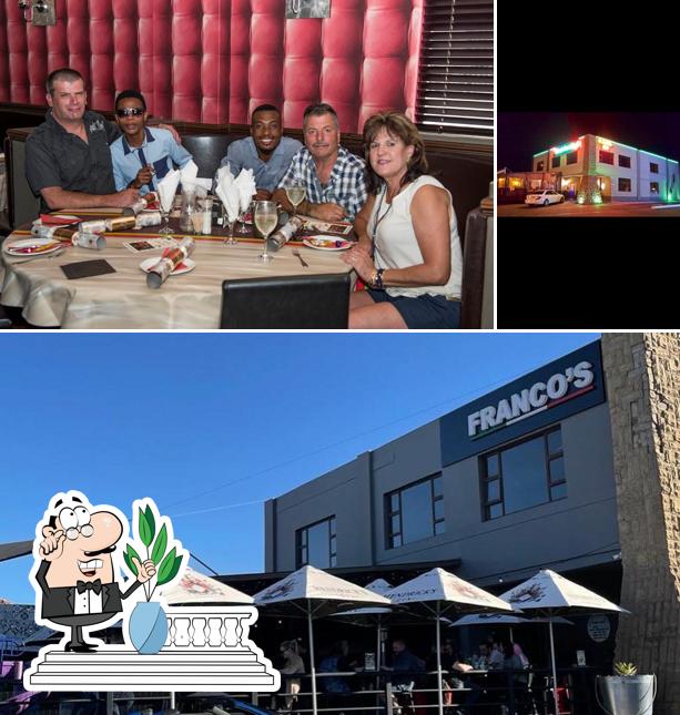 Franco’s, Vanderbijlpark - Restaurant menu, prices and reviews