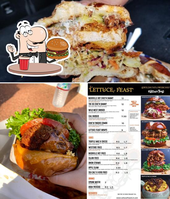 Lettuce Feast, 5301 Tujunga Ave in Los Angeles - Restaurant menu and ...