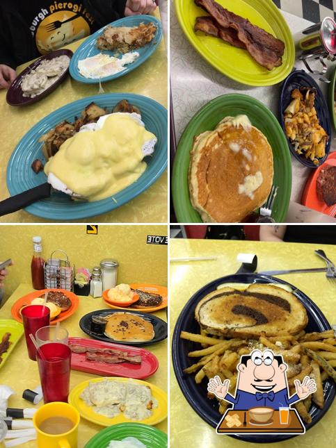 Restaurante Kelly O's Diner, Pittsburgh, Perry Hwy #28 - Carta del ...